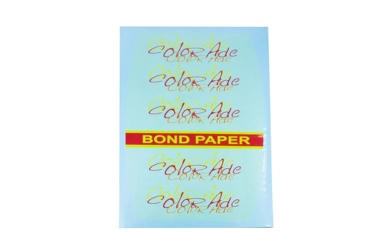 Color Ade Short Size 56gsm Colored Bond Paper 500Sheets – [OFFICEMONO]