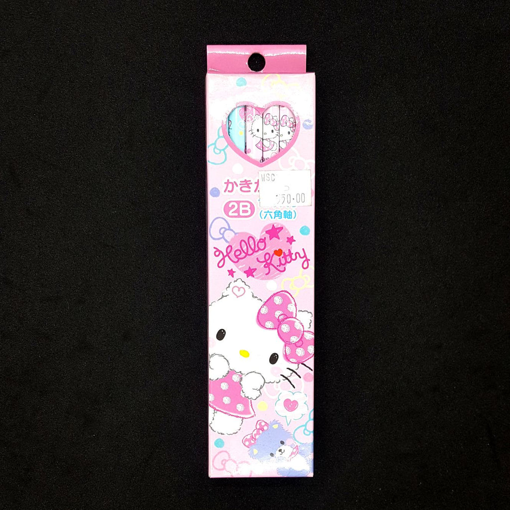Hello Kitty Hex Shaft Pencil 2B Set of 12 – [OFFICEMONO]