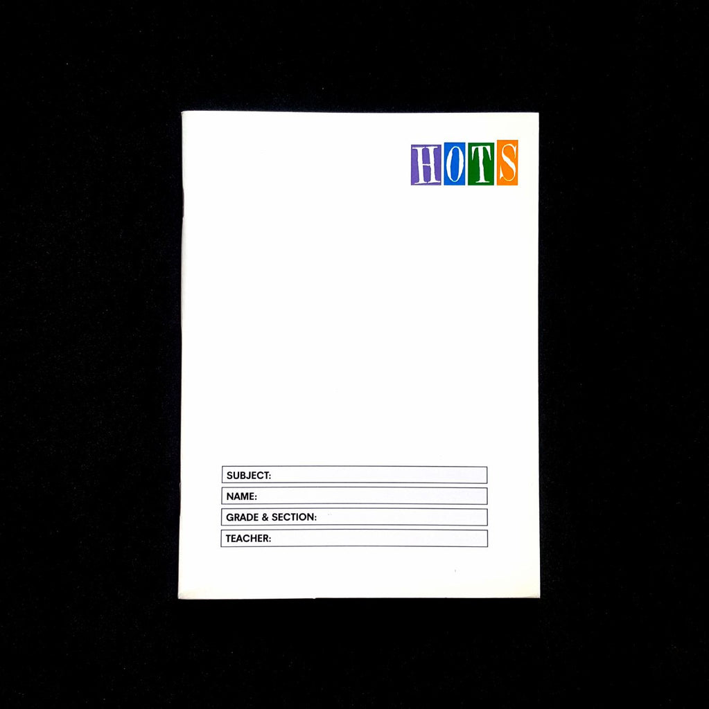 Hots Writing Notebook 80 leaves 148mmx200mm – [OFFICEMONO]