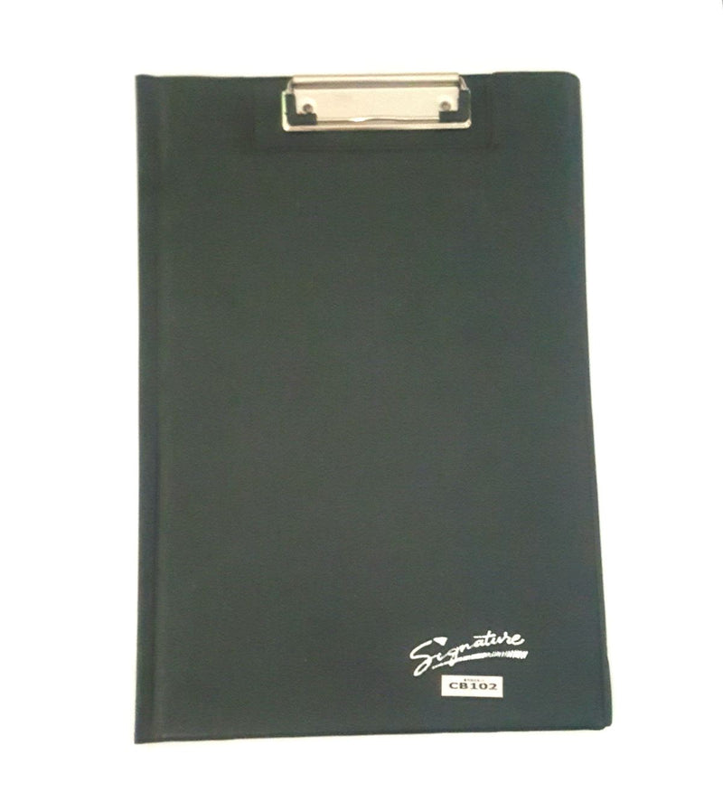 Signature Plain Long clip board with Cover – [OFFICEMONO]