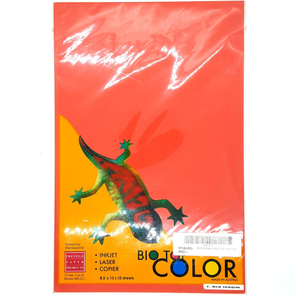 BioTop Board Red Color Long 10's – [OFFICEMONO]