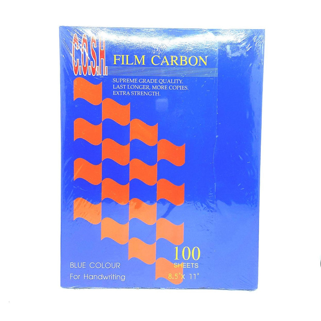 Cosh Blue Short Film Carbon Paper 100Sheets – [OFFICEMONO]