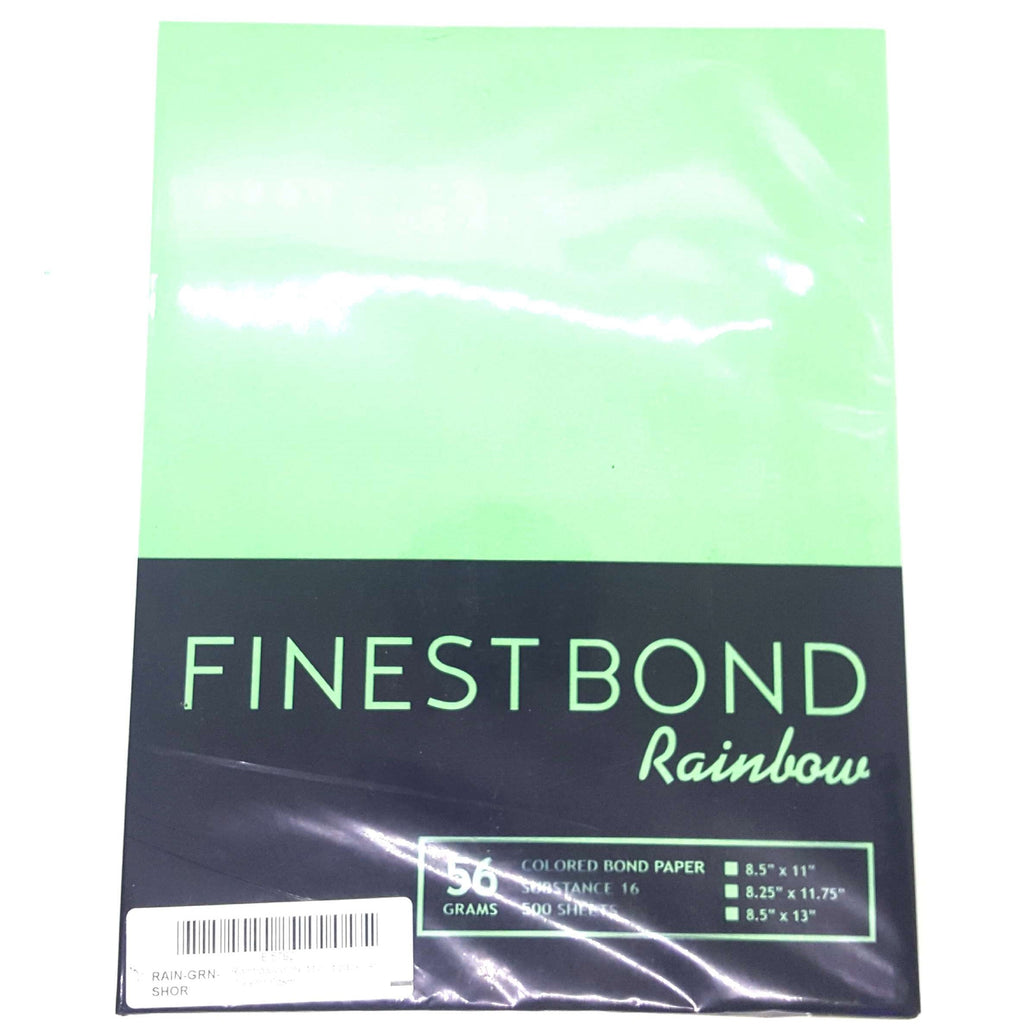 Rainbow Finest Bond Colored Bondpaper Short 56gsm – [OFFICEMONO]