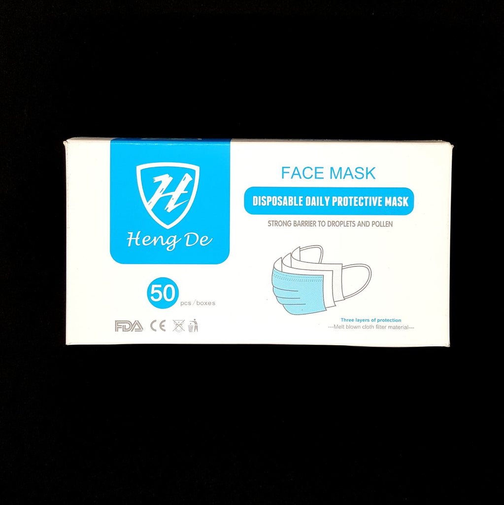Heng De Surgical Mask 3 Ply 1box – [OFFICEMONO]