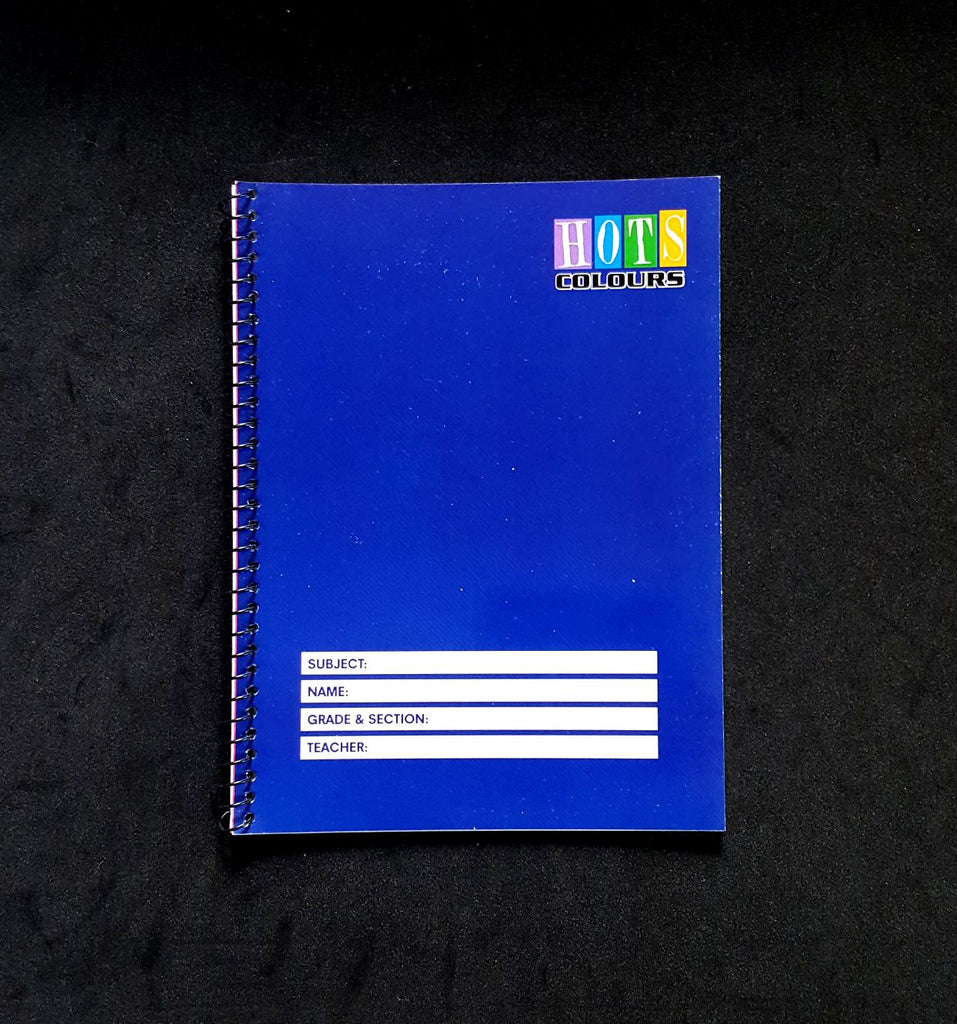Hots Spiral Writing Notebook 40Lvs 148mmx200mm – [OFFICEMONO]