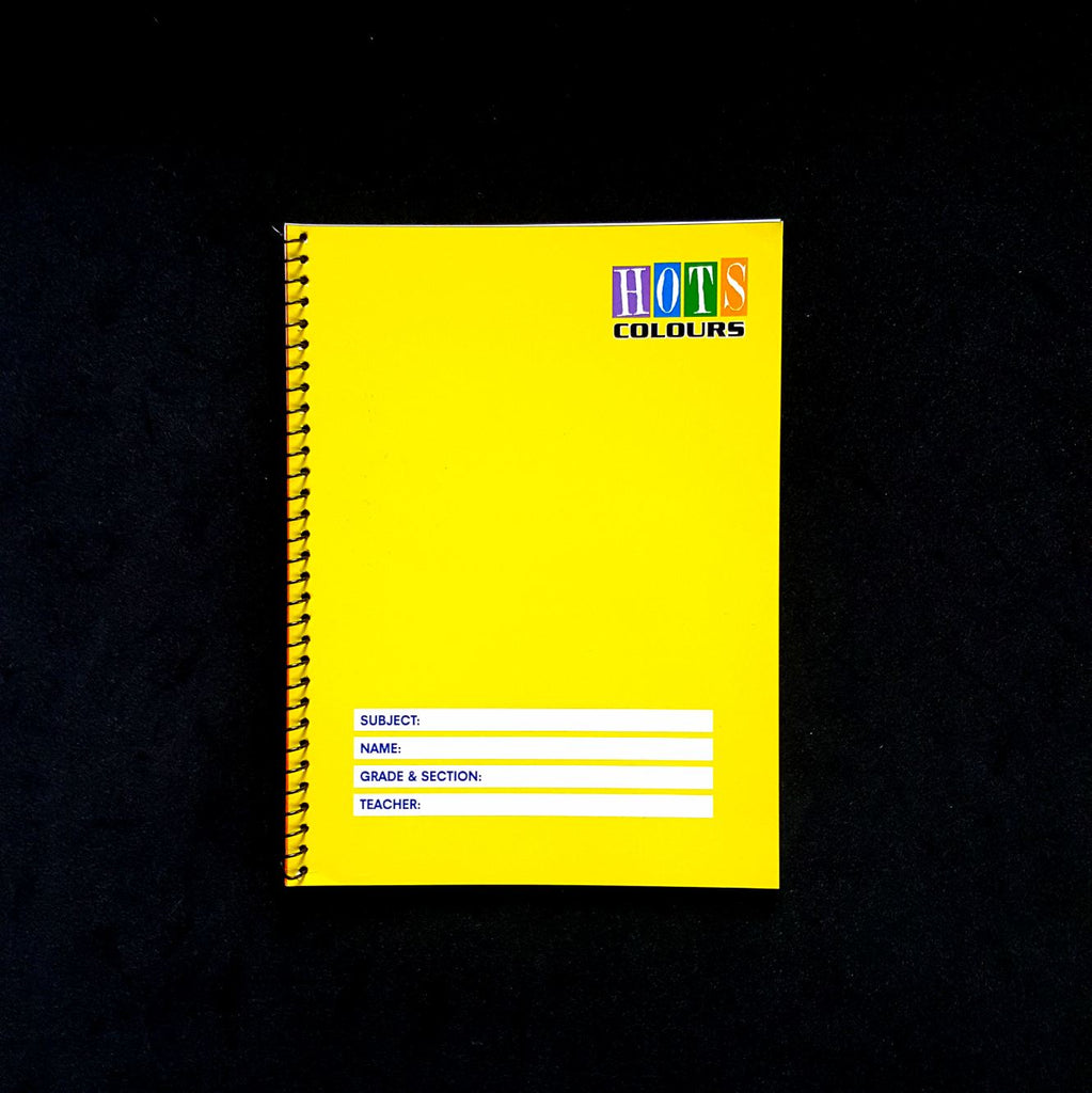 Hots Spiral Writing Notebook 40Lvs 148mmx200mm – [OFFICEMONO]