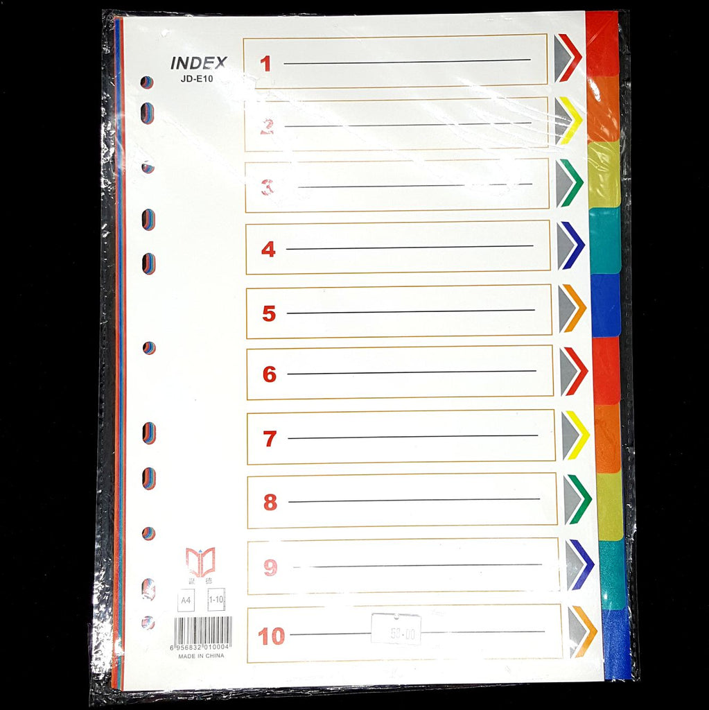 Index Tab Plain (w/o letters) – [OFFICEMONO]