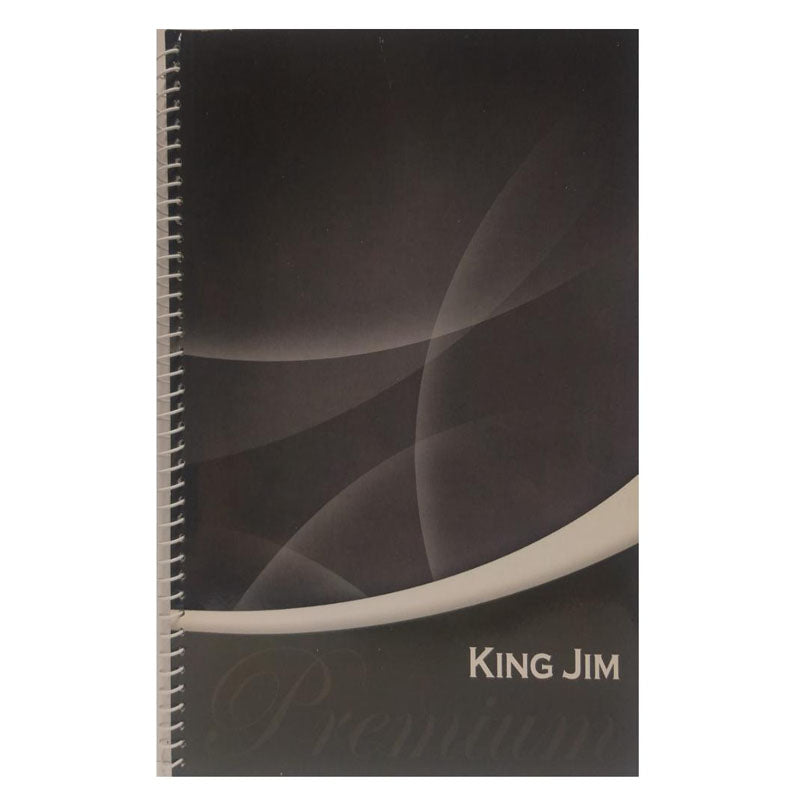 King Jim Premium Spiral Notebook 254x203mm 80sheets – [OFFICEMONO]