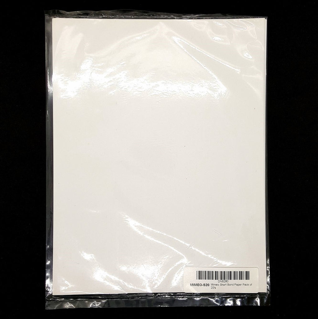 Mimeo Short Bond Paper Pack of 20's – [OFFICEMONO]