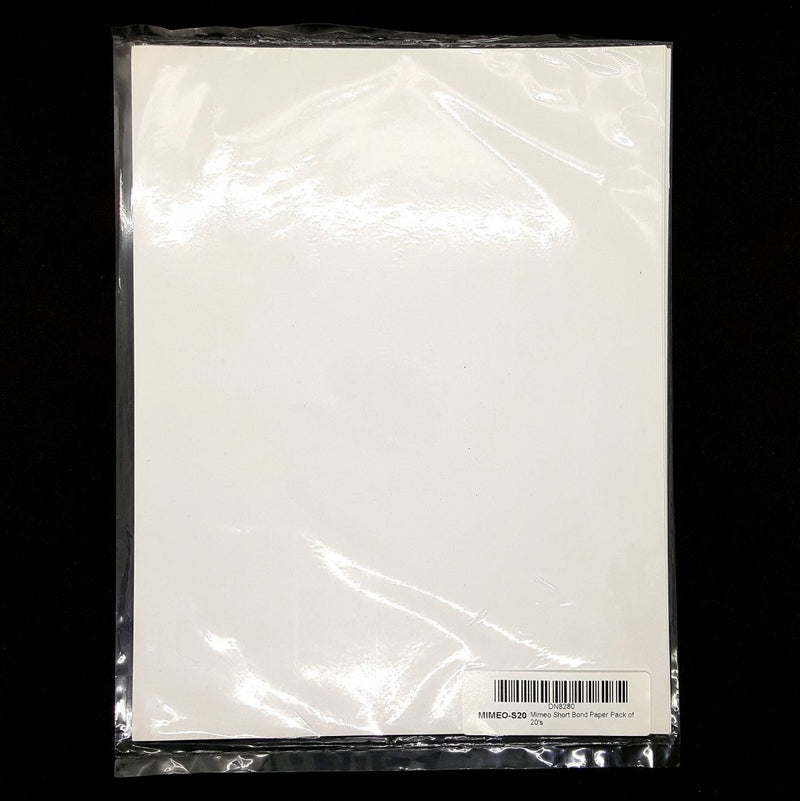 Mimeo Short Bond Paper Pack of 20's – [OFFICEMONO]