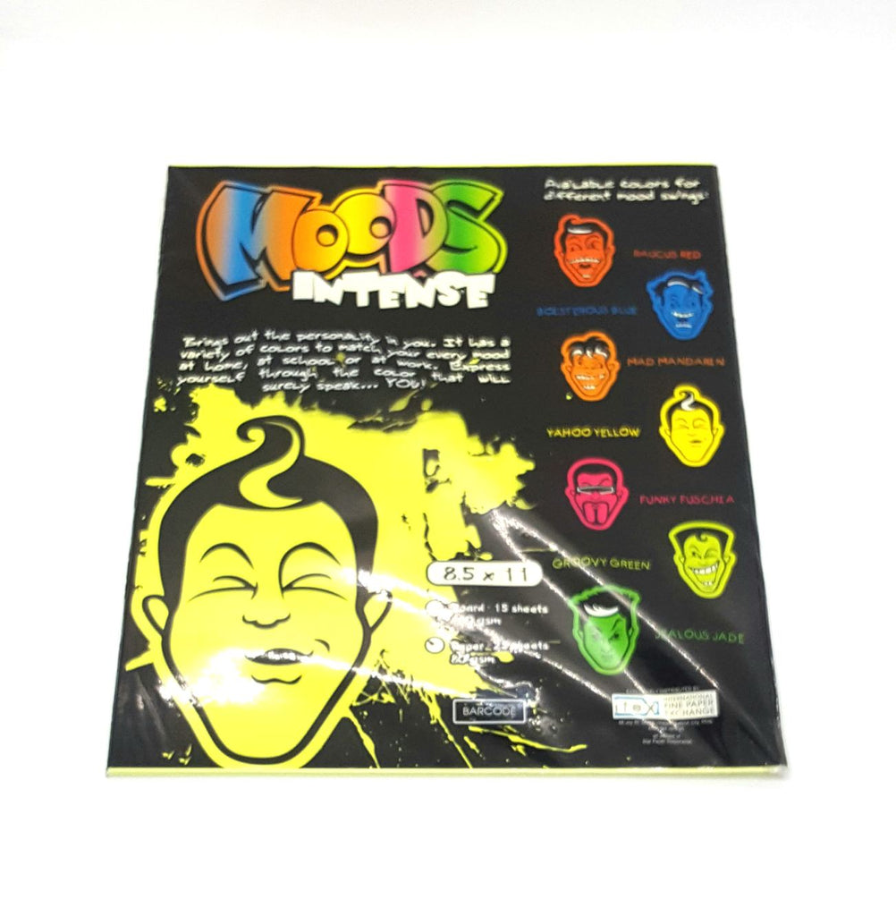 Moods Intense Paper 80gsm 81/2x11" 25Sheets – [OFFICEMONO]