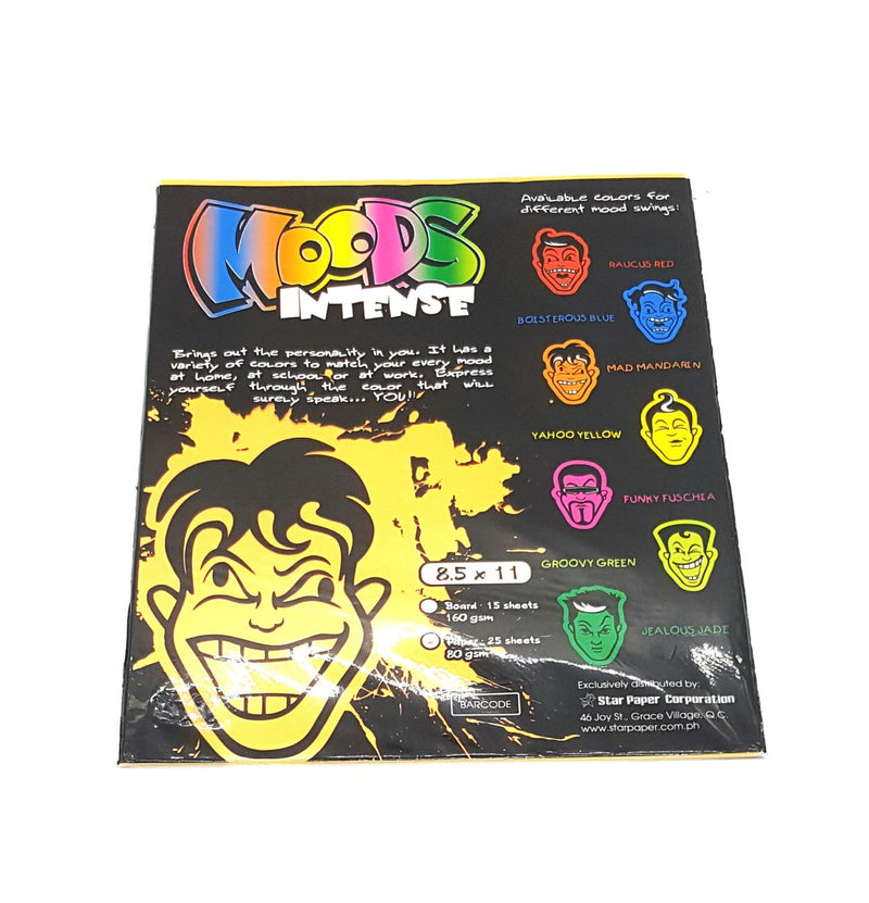 Moods Intense Paper 80gsm 81/2x11" 25Sheets – [OFFICEMONO]
