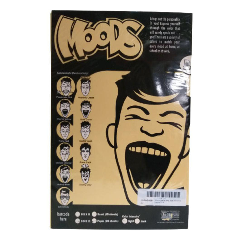 Moods paper long size assorted colors 25's – [OFFICEMONO]
