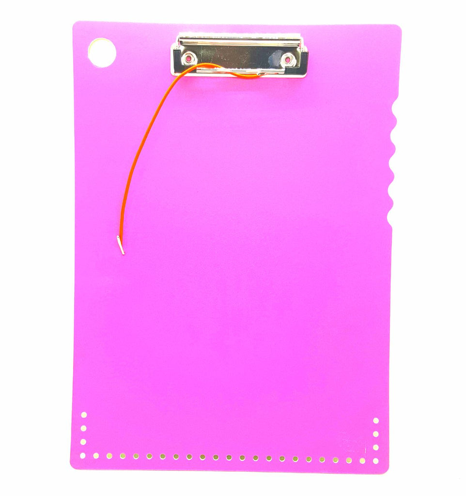 Plastic Colored Clip Board Long – [OFFICEMONO]