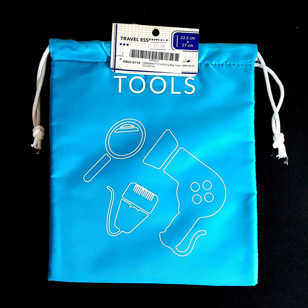 Waterproof Drawstring Bag for Tools 22.5x27cm – [OFFICEMONO]