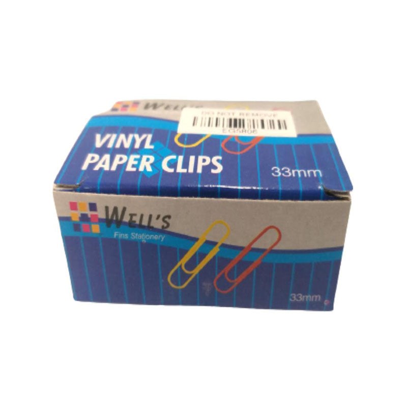 Well's 33mm Vinyl Paper Clips – [OFFICEMONO]