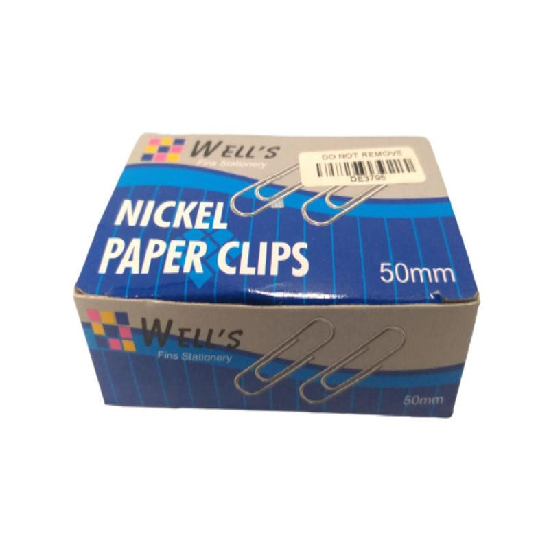 Well's Nickel Paper Clips – [OFFICEMONO]