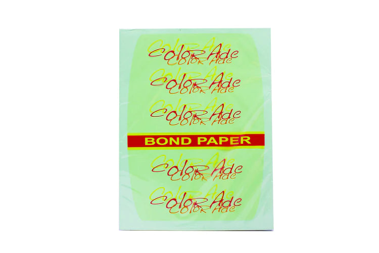 Color Ade Short Size 56gsm Colored Bond Paper 500Sheets – [OFFICEMONO]